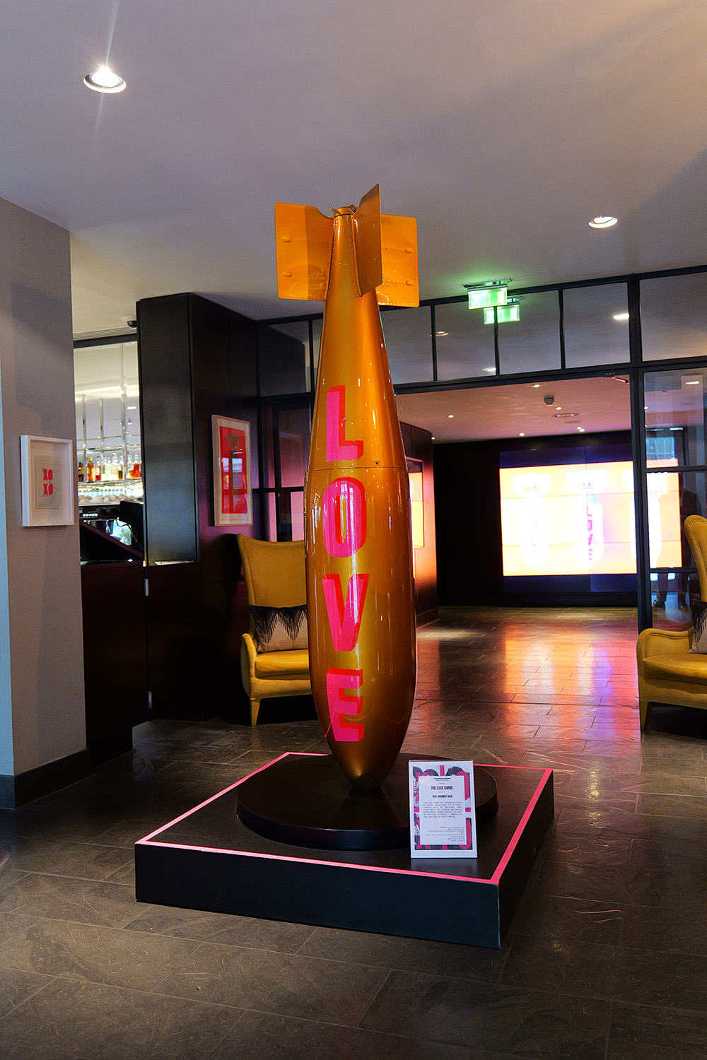 Real Hackney Dave – Love Bomb Exhibition at South Place Hotel - Beastmag